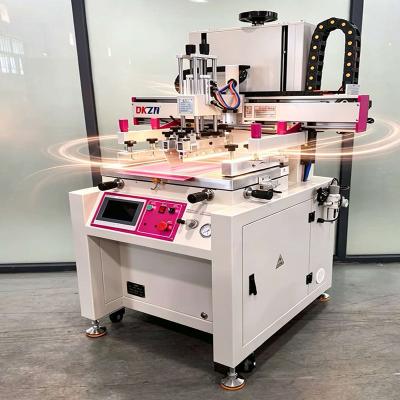 China Semi-automatic flatbed ink screen printing machine 5070, multiple specifications available for sale