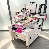 China Semi-automatic flatbed ink screen printing machine 5070, multiple specifications available for sale