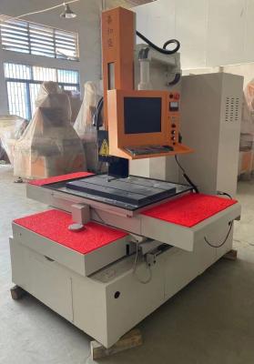 China Hosen NC6050 Small Hole Drilling Machine 0.3-3mm Diameter 380mm Stroke 500mm Electrode Capacity for sale