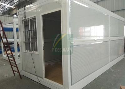 China CE Fireproof Rock Wool Prefab Modular Folding Container Home for sale