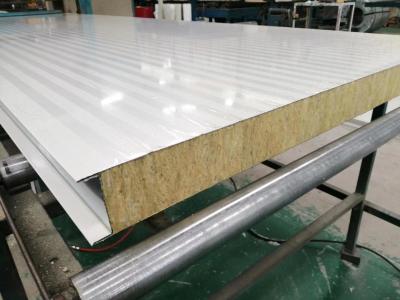 China Clean Room Rock Wool Sandwich Panel for sale