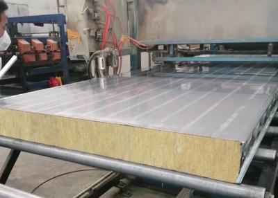 China 75mm Oven Stainless Steel High Density Rock Wool Sandwich Panel for sale