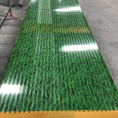 China Thermal Insulation Steel Sheet EPS Sandwich Wall Panel Grass Green Color for sale