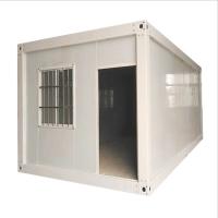 China Rock Wool Sandwich Panel Q235 Steel Detachable Container House 20ft for sale