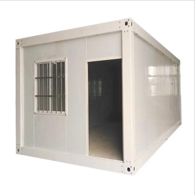 China Rock Wool Sandwich Panel Q235 Steel Detachable Container House 20ft for sale