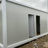 China Detachable 75mm Steel Structure Container House Prefabricated Fireproof for sale