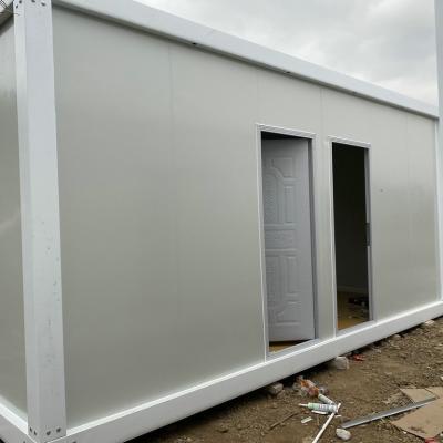 China Detachable 75mm Steel Structure Container House Prefabricated Fireproof for sale