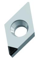 China Super Hard PCD Diamond Inserts for Turning ISO9001 Certified for sale