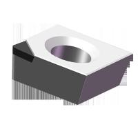 China YAMADA CBN Cutting Insert for Precision Turning 80 Degree Diamond Shape for sale