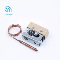 China Boiler Capillary Bulb Thermostat 22A 250V Adjustable Temperature Control for sale