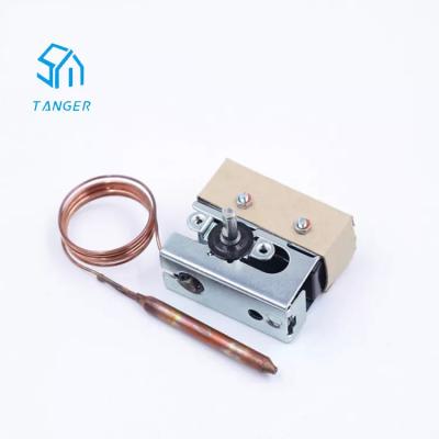 China Boiler Capillary Bulb Thermostat 22A 250V Adjustable Temperature Control for sale