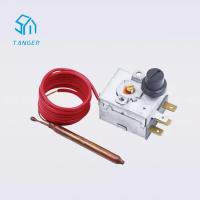 China Manual Reset Capillary Tube Thermostat 0.5A 250V 1000mm Capillary Length for Heating Control for sale