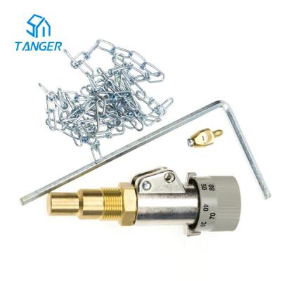 China Solid Fuel Boiler Draught Regulator Valve BR-01 30-90°C ISO9001 for sale