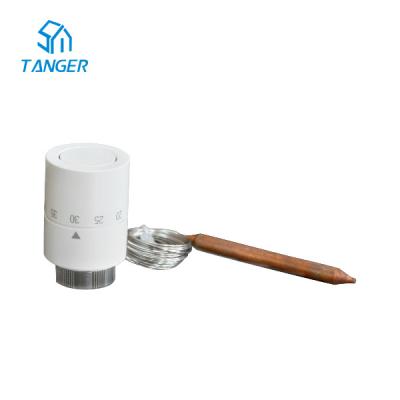 China Remote Control Thermostatic Valve Head TF-42 M30x1.5 Capillary 1000mm 2000mm for sale