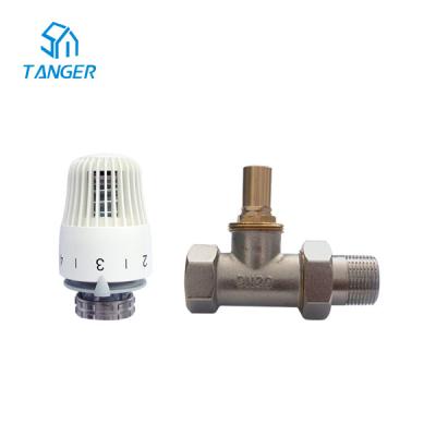 China HVAC Underfloor Heating Temperature Controller for Bathroom 10-50C M30x1.5 for sale
