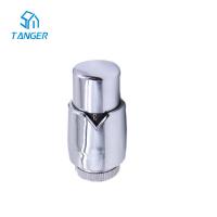 China Chrome Thermostatic Radiator Valve Head Replacement 15mm for sale
