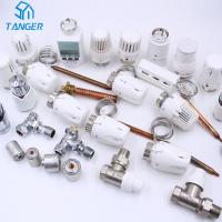 China Remote Sensing TRV Head Temperature Controller M30x1.5 Spiral Immersion Sensor 1000mm Capillary for sale