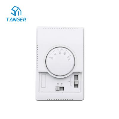 China TR-110E Anti Tamper Room Thermostat 220-240V 6A for Electric Heating Central Air Conditioner for sale