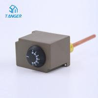 China Immersion Cylinder Pipe Thermostat 16A 250V Boiler Temperature Controller 30-90C for sale