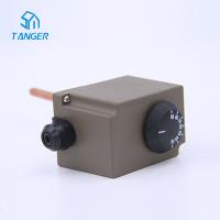 China Immersion Cylinder Pipe Thermostat 16A 250V Boiler Temperature Controller 30-90C for sale