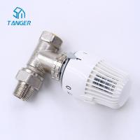 China TRV Thermostatic Radiator Head Straight Valve EN215 for sale