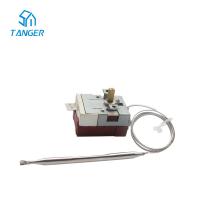 China High Temperature Adjustable Capillary Thermostat 0-120C 16A 250V for Water Heater Pizza Oven for sale