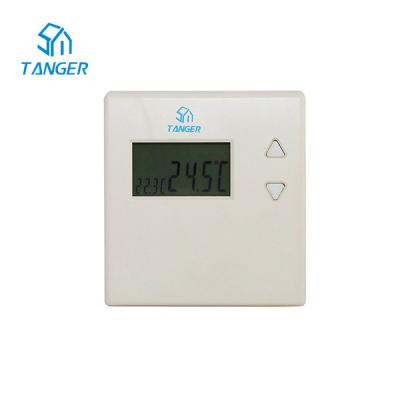 China Digital Room Thermostat 100-240VAC Programmable 2 Button Simple for Central Heating for sale