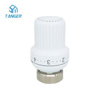 China Universal Thermostatic Radiator Valve Head 2 Way Valves 15mm M30x1.5 2-28°C for sale