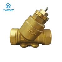 China Brass Pressure Independent Control Valve (PICV) Automatic Balancing Valve for sale