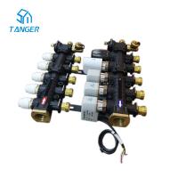China 11 Port 6 Port 4 Port 5 Zone Underfloor Heating Manifold with Pump Mixing Valve Unit 37mm for sale