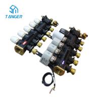 China 11 Port 6 Port 4 Port 5 Zone Underfloor Heating Manifold with Pump Mixing Valve Unit 37mm for sale