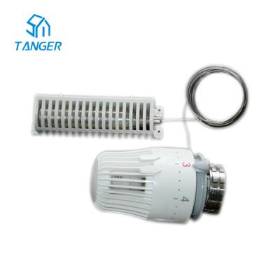 China M30 Radiator Thermostatic Head with Remote Sensor Capillary 1000mm 2000mm for sale