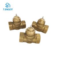 China PN16 Hex Nut Radiator Valve 3/4 Inch High Flow Rate Kvs 4.5 for Underfloor Heating for sale