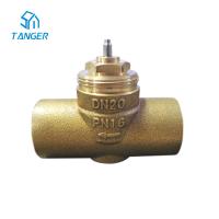 China Underfloor heating radiator valve trv Air Conditioner  PN16 DN20 Kvs 4.5 for sale