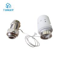 China Trv Replacement Thermostatic Radiator Head With Remote Sensor 20 To 60 Degree for sale