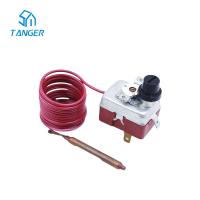 China Manual Reset Capillary Thermostats Sensor 1500mm 16a 250v for sale