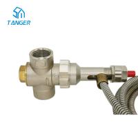 China G1/2 Inch Thermal Safety Drain Valve YC-1 95°C 1500mm Capillary for Boiler Heating Systems for sale