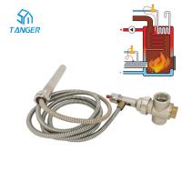 China G1/2 Inch Thermal Safety Drain Valve YC-1 95°C 1500mm Capillary for Boiler Heating Systems for sale