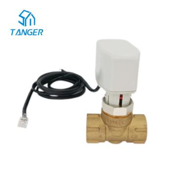China 24V AC Electric Butterfly Valve Actuator IP67 90Nm Motorized Valve Actuator for sale