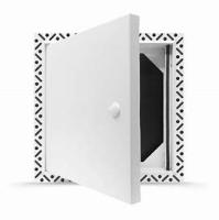 China Aluminum Push Lock Trapdoor Access Panel 30x30 cm for Furniture and Wall for sale