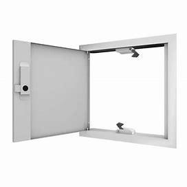 China Push Lock Anodized Metal Aluminum Access Panel for sale