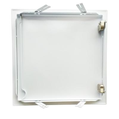 China Removable Hinged Steel Access Panel with Slotted Lock 200x200mm for sale