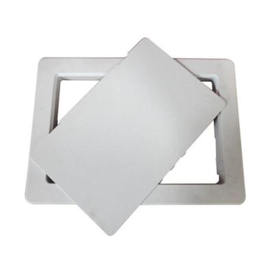 China Durable 36x36 Ceiling Access Panel PVC Frame Galvanized Steel Magnet Trapdoor for sale