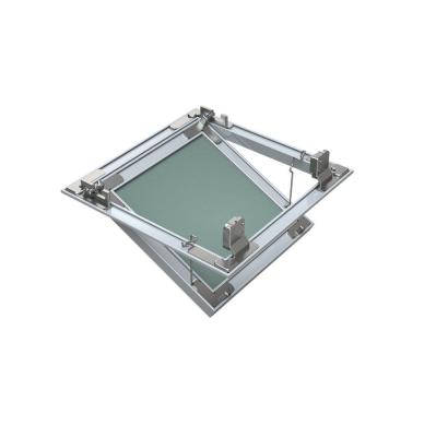 China Adjustable Spring Lock Aluminum Frame Ceiling Access Panel 60x60cm White Coated for sale