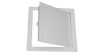 China CNC Machining Aluminum Plasterboard Access Panel With Pin Hinge for sale