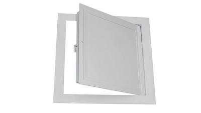 China CNC Machining Aluminum Plasterboard Access Panel With Pin Hinge for sale