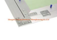 China Aluminum Access Panel 600x600mm with Spring Hook Gypsum Board Inlay Rivet Joint for sale