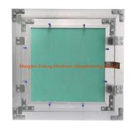 China XC-APA-002 Light Aluminum Frame Access Panel with Green Plasterboard 200x200mm to 600x600mm Low Height Push Lock for sale