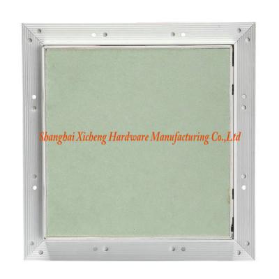 China Moisture Resistant Aluminum Access Panel with 12.5mm Gypsum Board Inlay - 200x200mm to 600x600mm Sizes for sale