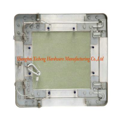 China Green Gypsum Board Aluminum Access Panel with Steel Wire Hook - 200x200mm to 600x600mm Sizes - XC-APA-004 Series for sale